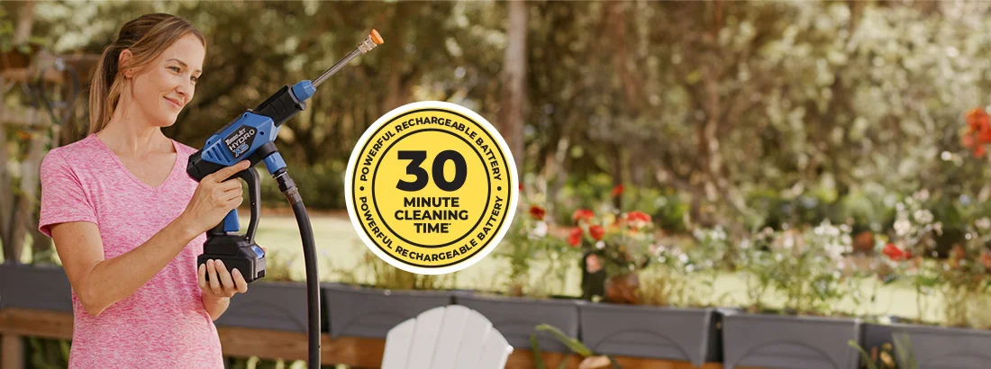 Turbo Jet® HydroX5® Cordless Pressure Washer | Home